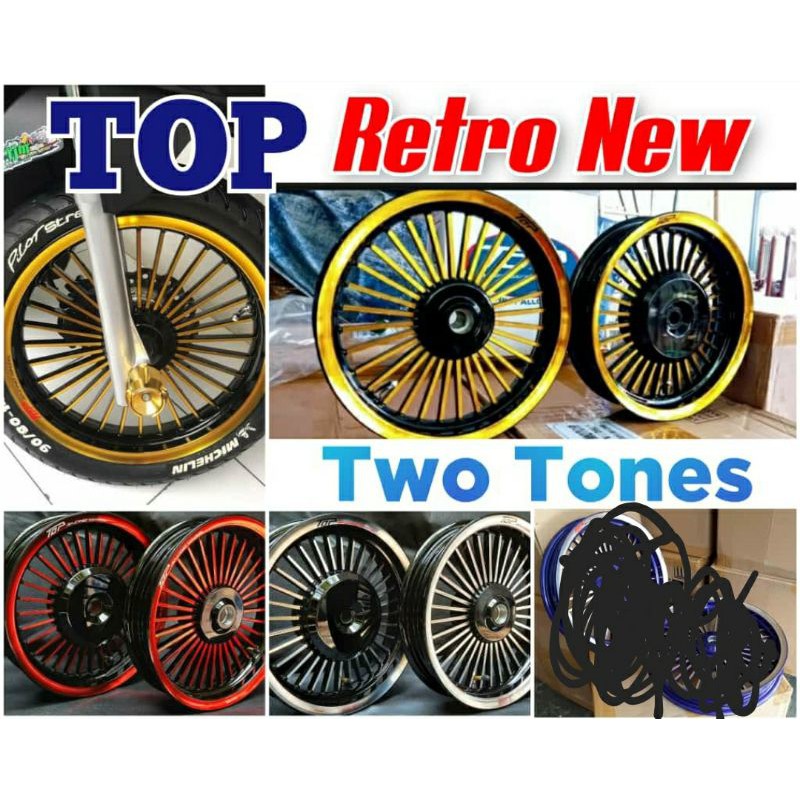 Jual velg racing mio karbu, mio soul karbu, xride 115 merk top type ...