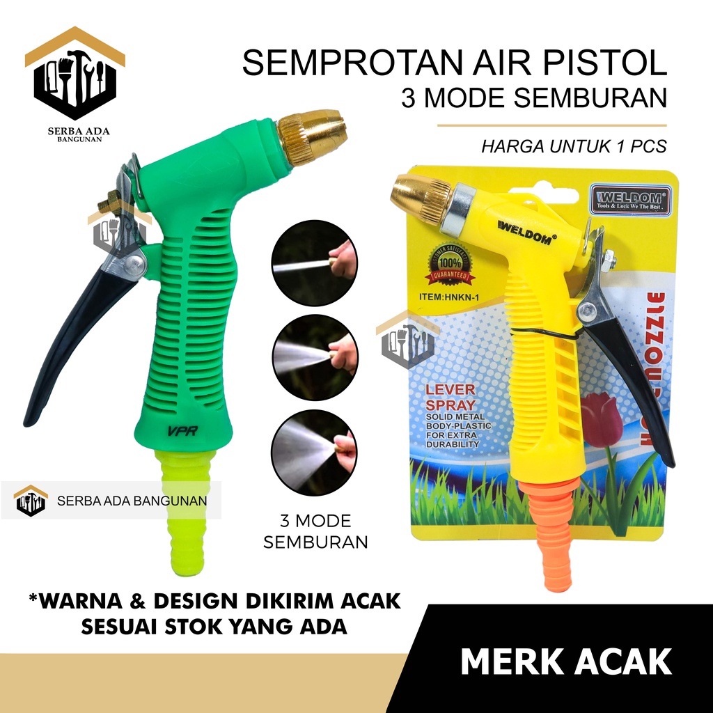 Jual Semprotan air/ hose nozzle/ semprotan taman/ pistol semprotan ...