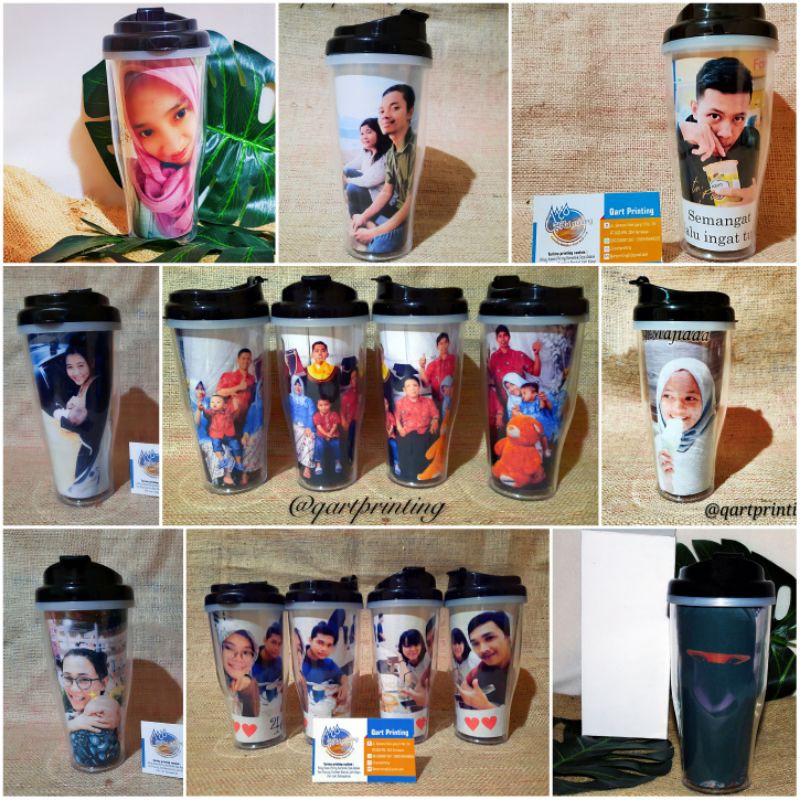 Jual Tumbler custom/botol tumbler/botol foto/botol minum/hadiah custom ...