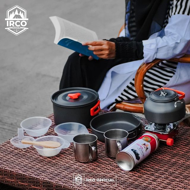 Jual IRCO Paket Cooking Set Camping Ds 308 Kompor Kotak - Alat Masak ...