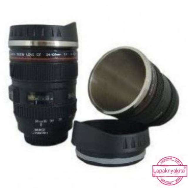 Jual [ COD ] Gelas Tumbler Bentuk Lensa Kamera Camera Unik Cangkir ...