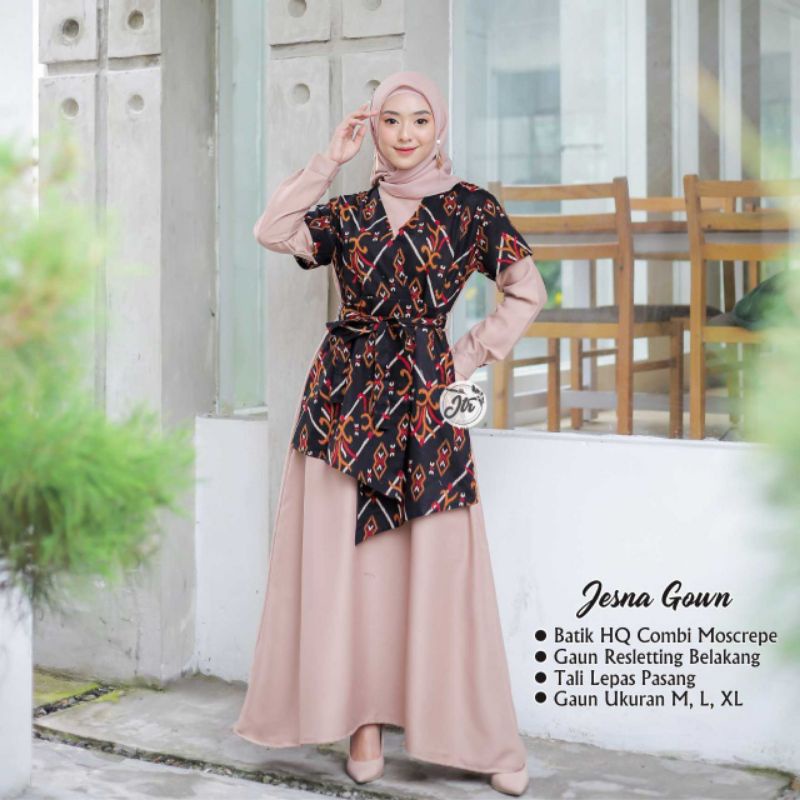 Jual ( READY ANAK ) Set couple kondangan jesna gown/new arrival edisi ...