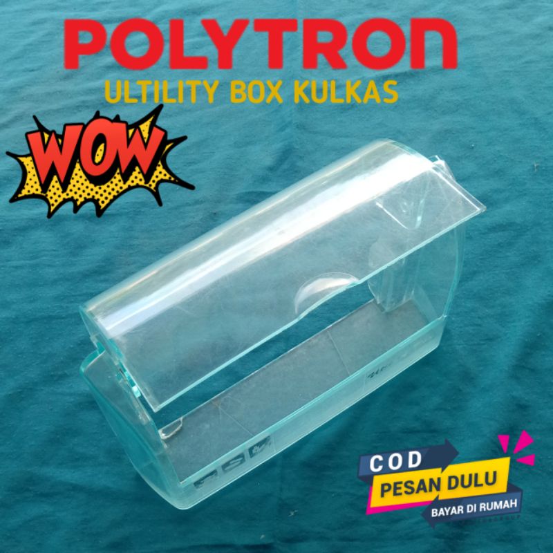 Jual RAK KOTAK OBAT KULKAS POLYTRON 2 PINTU BOX ORIGINAL | Shopee Indonesia