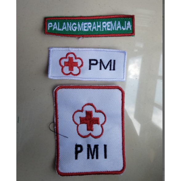 Jual Logo PMI Bordir komputer isi 3pcs | Shopee Indonesia