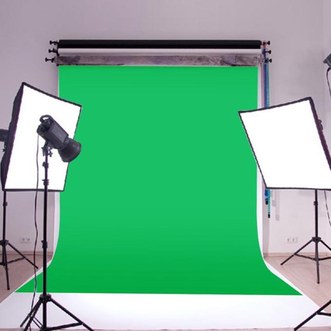 Jual LAYAR BACKDROP BACKGROUND FOTOGRAFI GREEN SCREEN UKURAN 10X10 FTDB ...