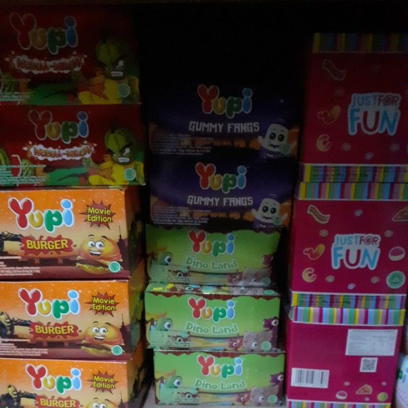 Jual YUPI BERBAGAI RASA tinggal pilih/1pak | Shopee Indonesia