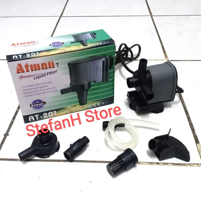 Jual Pompa Celup Atman AT-201 Aquarium Power Head Liquid Filter ...