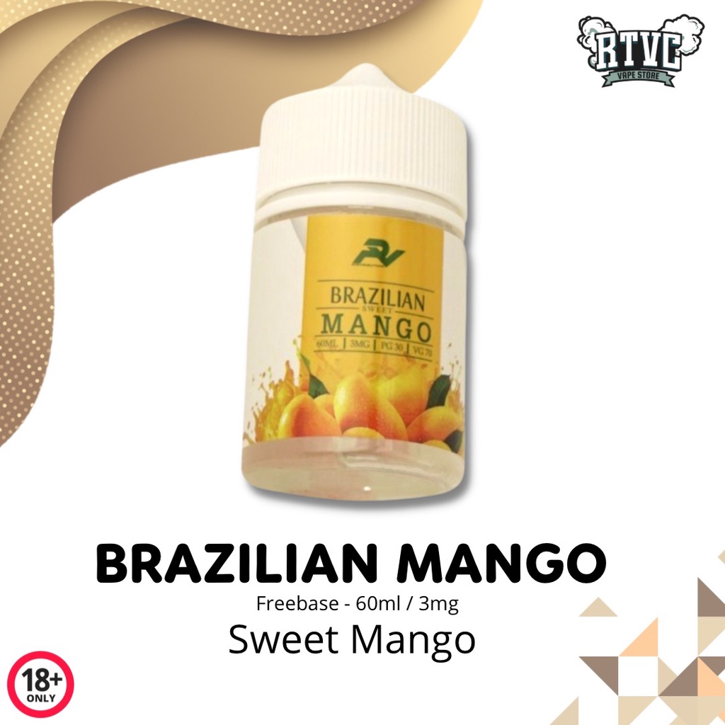 Jual BRAZILIAN Sweet Mango 60ml by RV Distribution Liquid Freebase ...