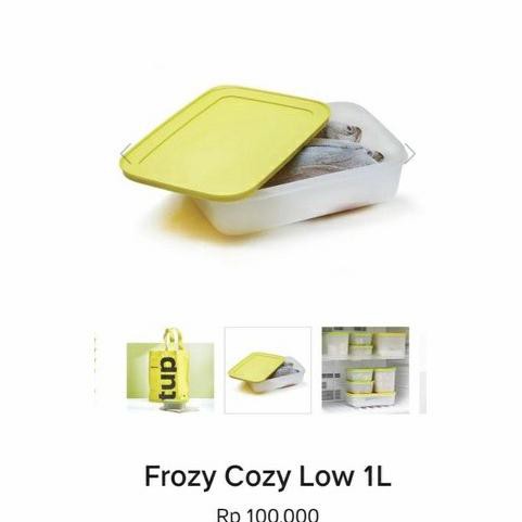 Jual Promo Frozy Cozy 2,5 Liter dan Frozy 1 liter Tupperware Tuperware ...