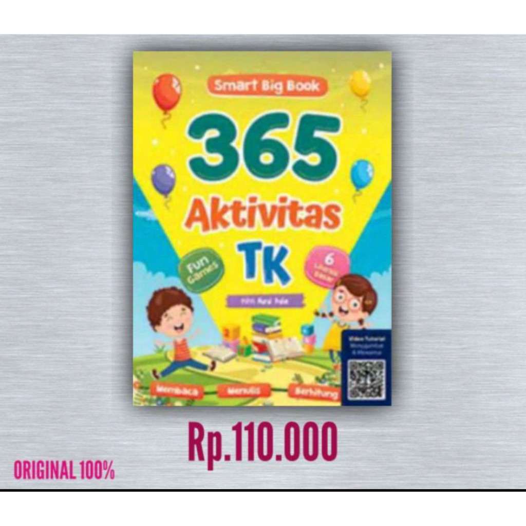 Jual SMART BIG BOOK 365 AKTIVITAS ANAK CERDAS, PINTAR, MUSLIM, PAUD, TK, DONGENG PENGANTAR TIDUR ...