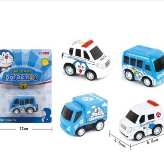 Jual Mobil Doraemon Truck Doraemon Mobil-Mobilan Die Cast Die Cast Mini ...