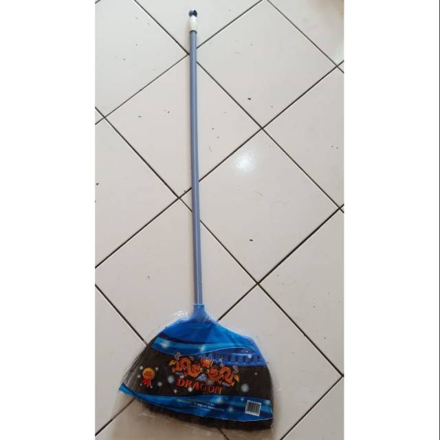 Jual Sapu Lantai Ijuk Dragon Ukuran JUMBO + Gagang ORIGINAL | Shopee ...
