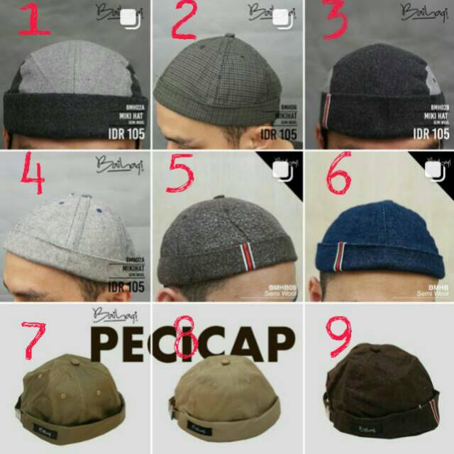Jual Peci Mini Hat model UAS by baihaqi premium | Shopee Indonesia