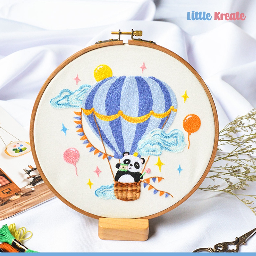 Jual HE#01 DIY Paket Sulam Menyulam / Hand Embroidery Kit / Needle ...