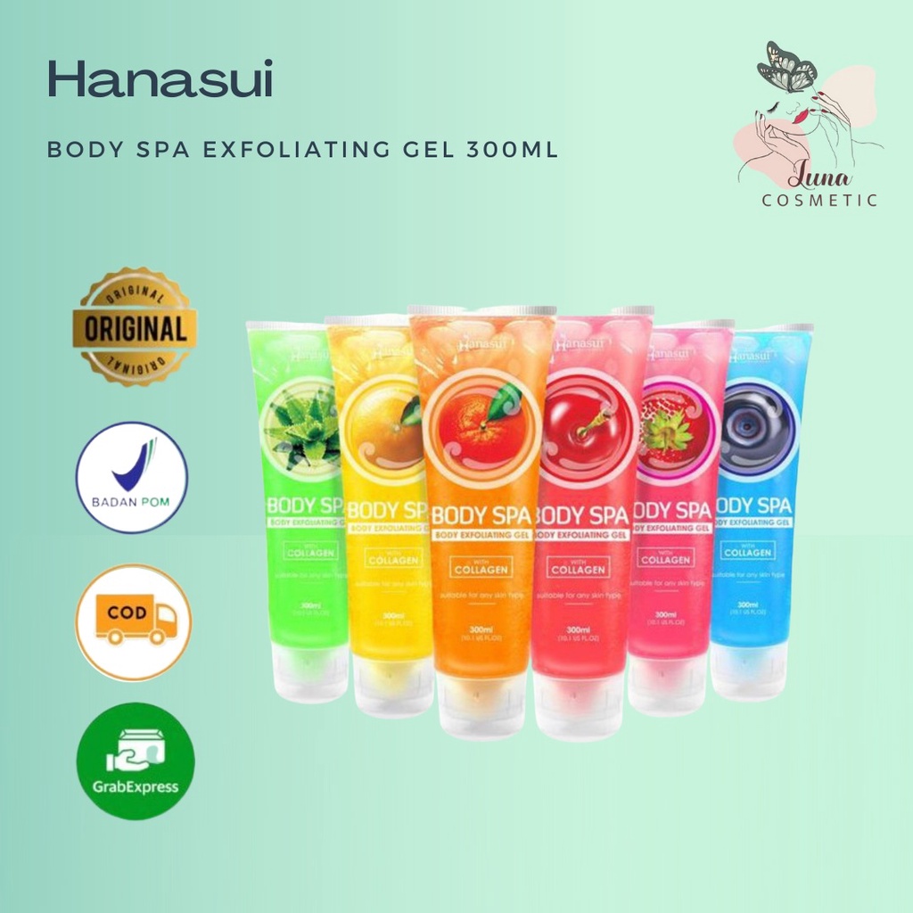 Jual Hanasui Vita Smoothies Body Spa Exfoliating Gel - VITA 8 Complex ...