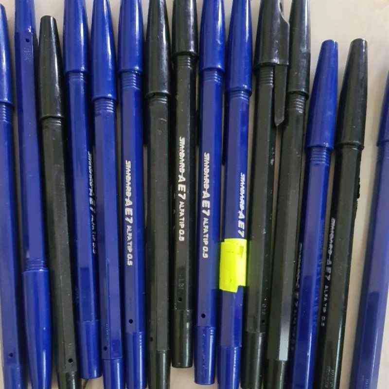 Jual pulpen standard AE 7 biru | Shopee Indonesia