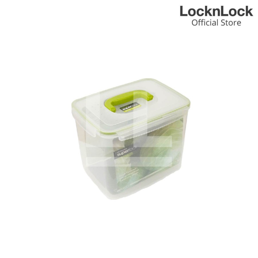 Jual LocknLock Superlock Rectangular Container 7.1L with Handle ...
