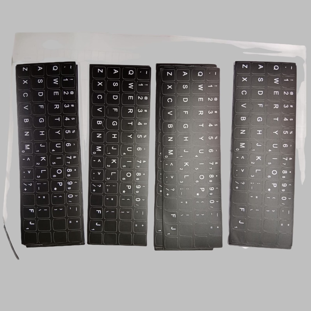 Jual Sticker keyboard thinkpad x60 x61 x200 x201 x220 t60 t61 t400 t410 ...