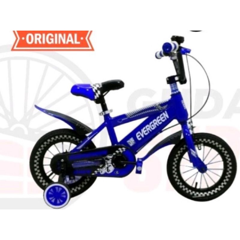 Jual SEPEDA ANAK 12 BMX EVERGREEN LOGAN PREMIUM | Shopee Indonesia