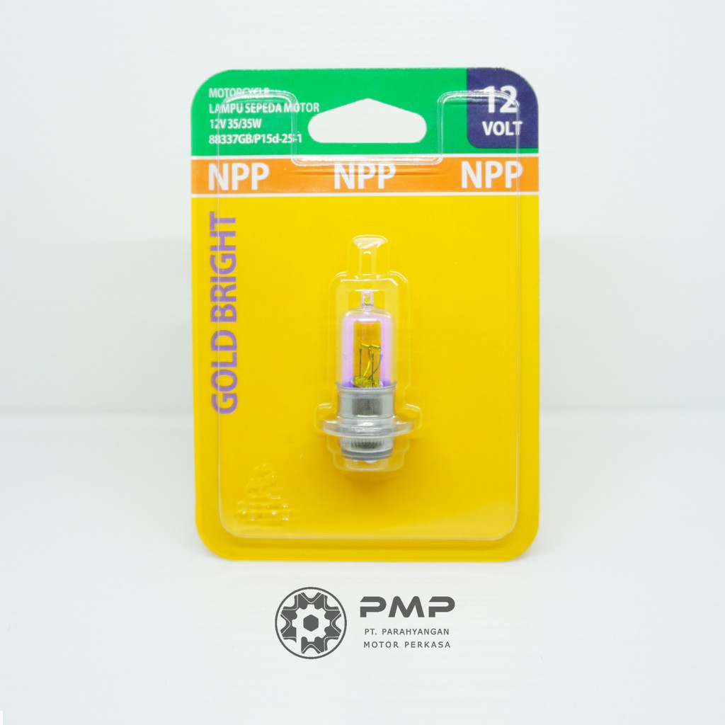 Jual NPP Lampu Motor Bohlam Halogen Lampu depan 88337GB 12v 35/35W ...