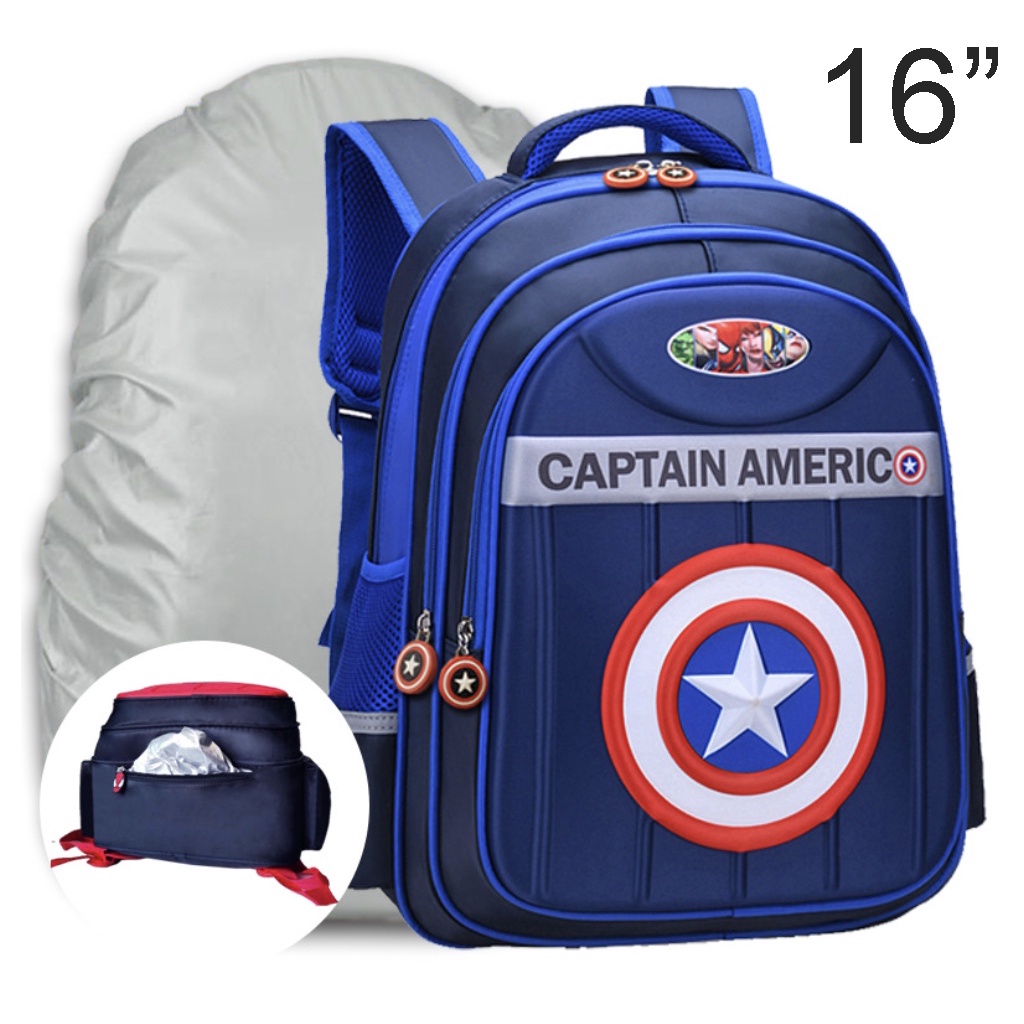 Jual WWH02 Tas Anak Tas Sekolah Tas Ransel 15" - 16" Besar Spiderman ...