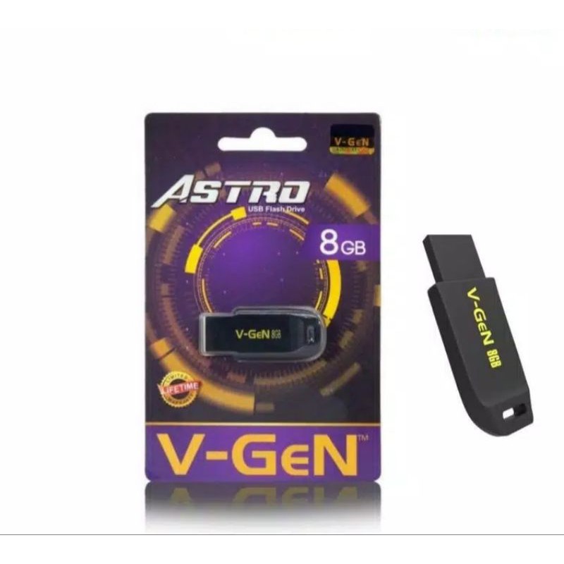 Jual Flashdisk V-Gen Astro 8GB 16GB 32GB 64GB Original Garansi / USB ...