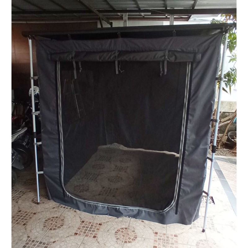 Jual Paket Awning 200x250 cm + Annex kubus dan Kain depan 200x140 cm ...