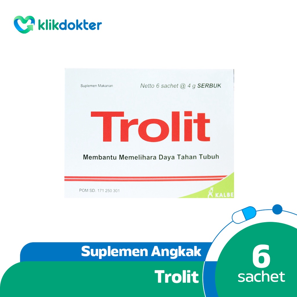 Jual Trolit 6x4gr - Serbuk Angkak Merah untuk DBD | Shopee Indonesia