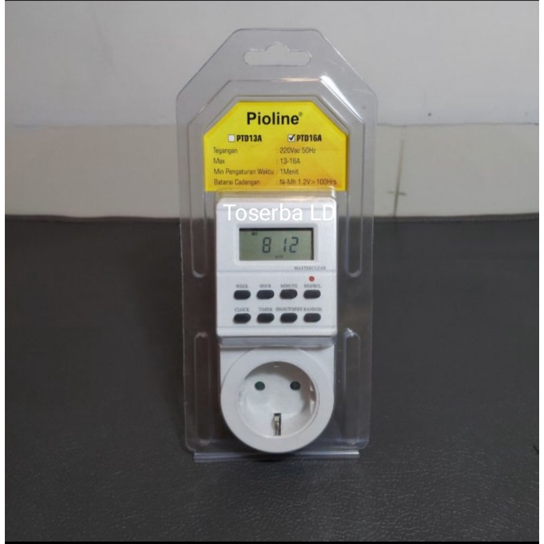 Jual Stop Kontak Timer Listrik Digital 220V | Shopee Indonesia