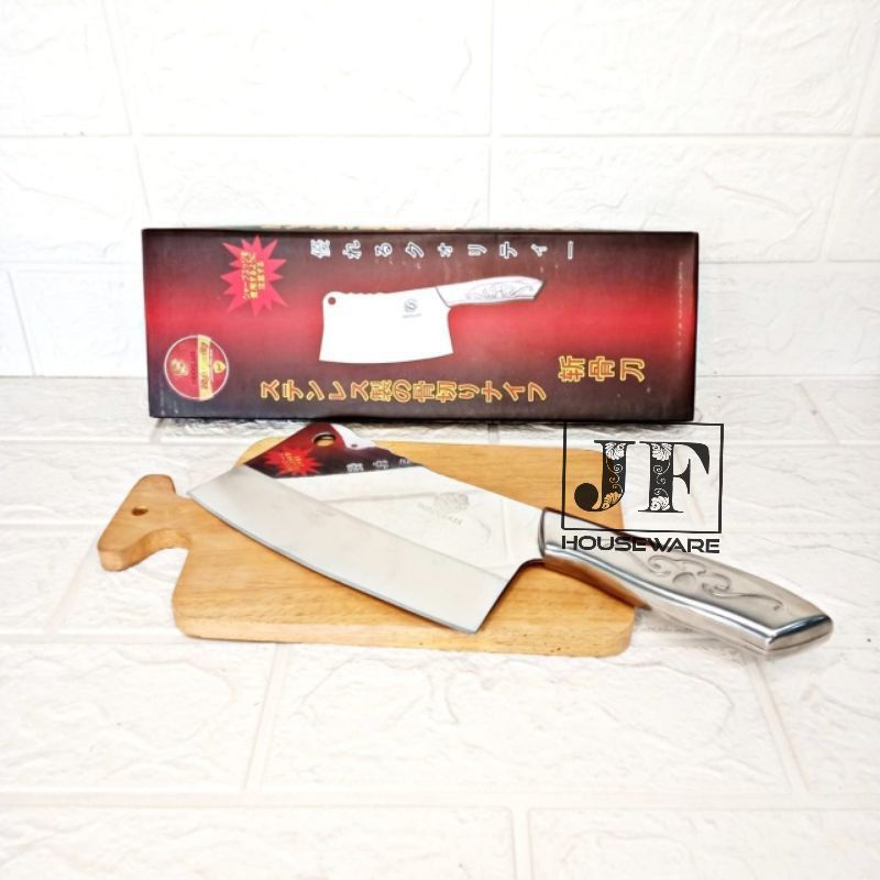 Jual Golok daging stainlees 018 murah | Shopee Indonesia