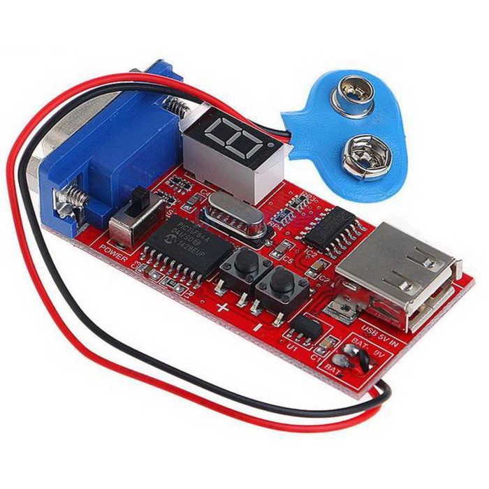 Jual VGA Signal Generator LCD Tester 15 Signal Output Dual Power + 9V ...