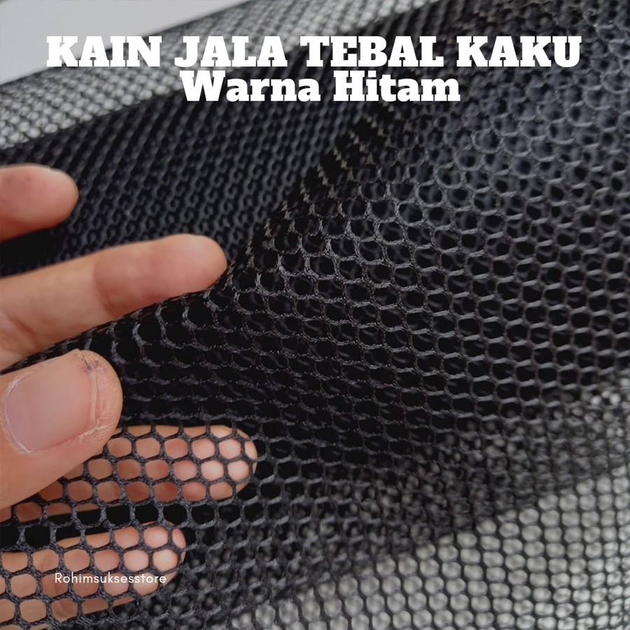 Jual Bahan Jala Tebal Kaku Kain Jaring Lapisan 100 x 150 cm Meteran ...
