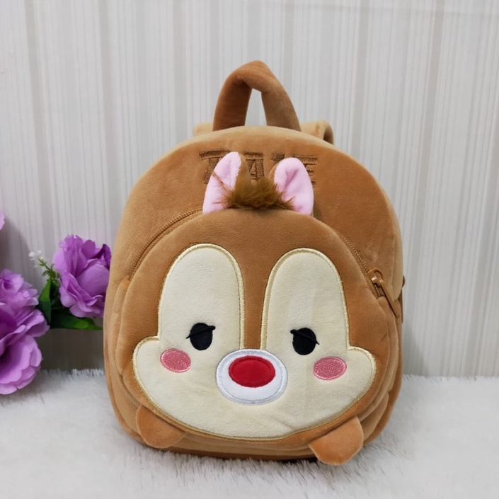 Jual Tas Ransel Anak Mini Pooh Marie cat Gajah Ufufy 2resleting ...
