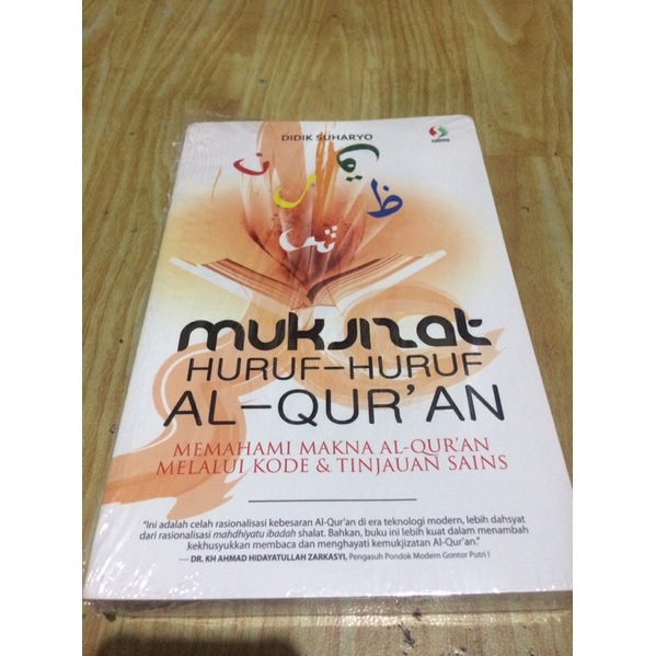 Jual mukjizat huruf al quran buku kitab agama islam sunnah salaf fikih ...