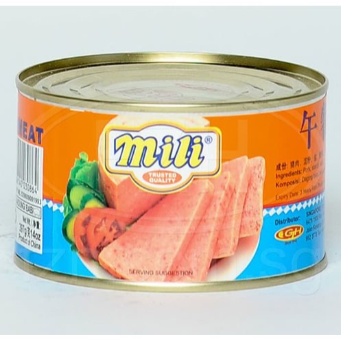 Jual Mili Pork Luncheon Meat 397g / Kornet Daging Babi Kaleng Instant ...