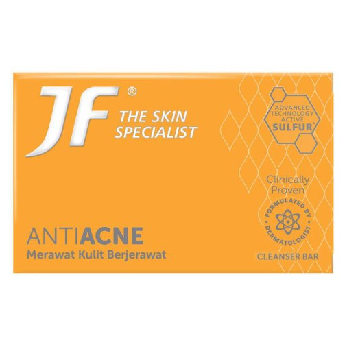 Jual JF SULFUR ANTI ACNE / JF SULFUR ORANGE 90 G | Shopee Indonesia