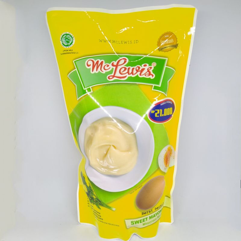 Jual Mayonese Mc Lewis Sweet 1kg/ Sweet Mayonnaise | Shopee Indonesia