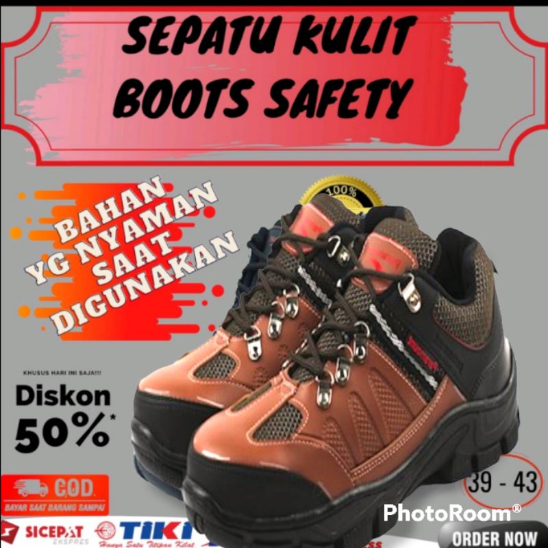 Jual SEPATU SAFETY SEMI BOOTS SPORTEX PRIA TYPE 03 BOOT SAVETY PRIA ...