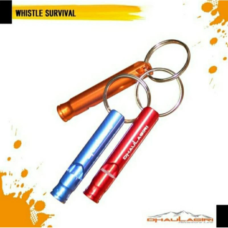 Jual Peluit Dhaulagiri Whistle Diklat Survival Kit aksesories outdoor ...