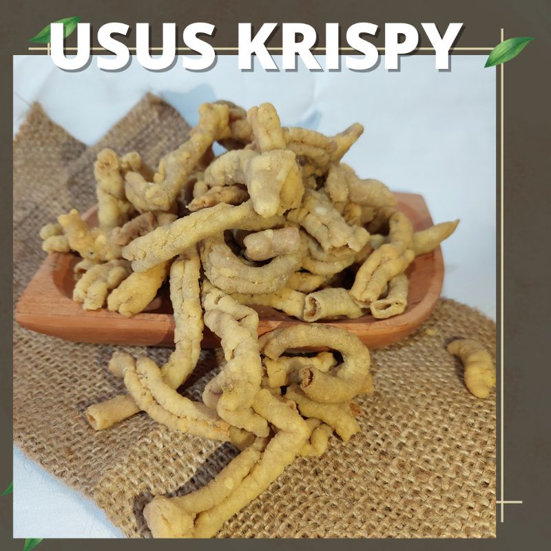 Jual KRIPIK USUS 250gr/ USUS KRISPY ORIGINAL 250g/ CAMILAN ENAK / SNACK ...