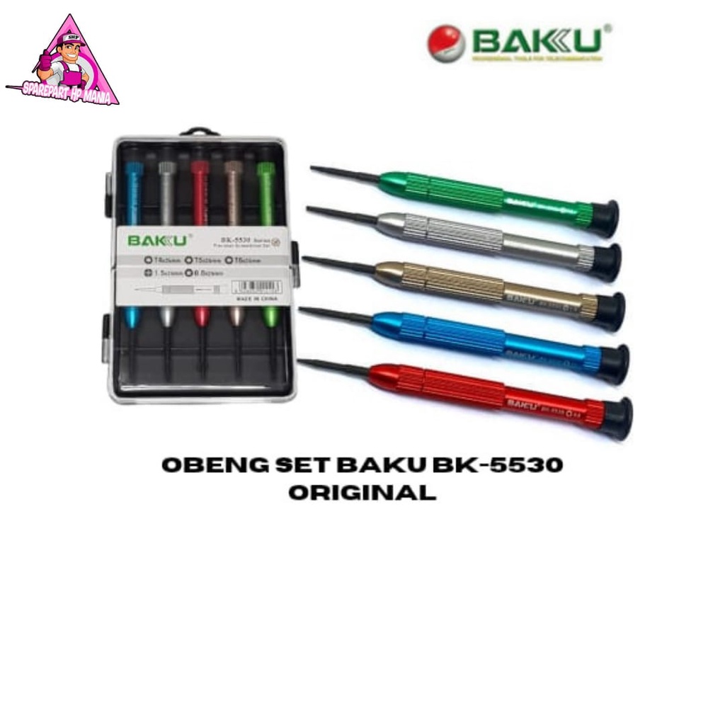 Jual Obeng Set Baku BK-5530 ORI | Shopee Indonesia