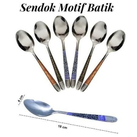 Jual SENDOK BATIK SENDOK MAKAN BATIK | Shopee Indonesia