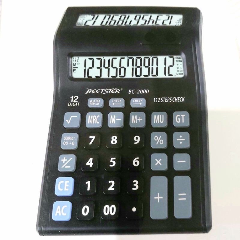 Jual KALKULATOR BESAR FUKUTA FK-8585-120 2 LAYAR 12 DIGITS KALULATOR ...