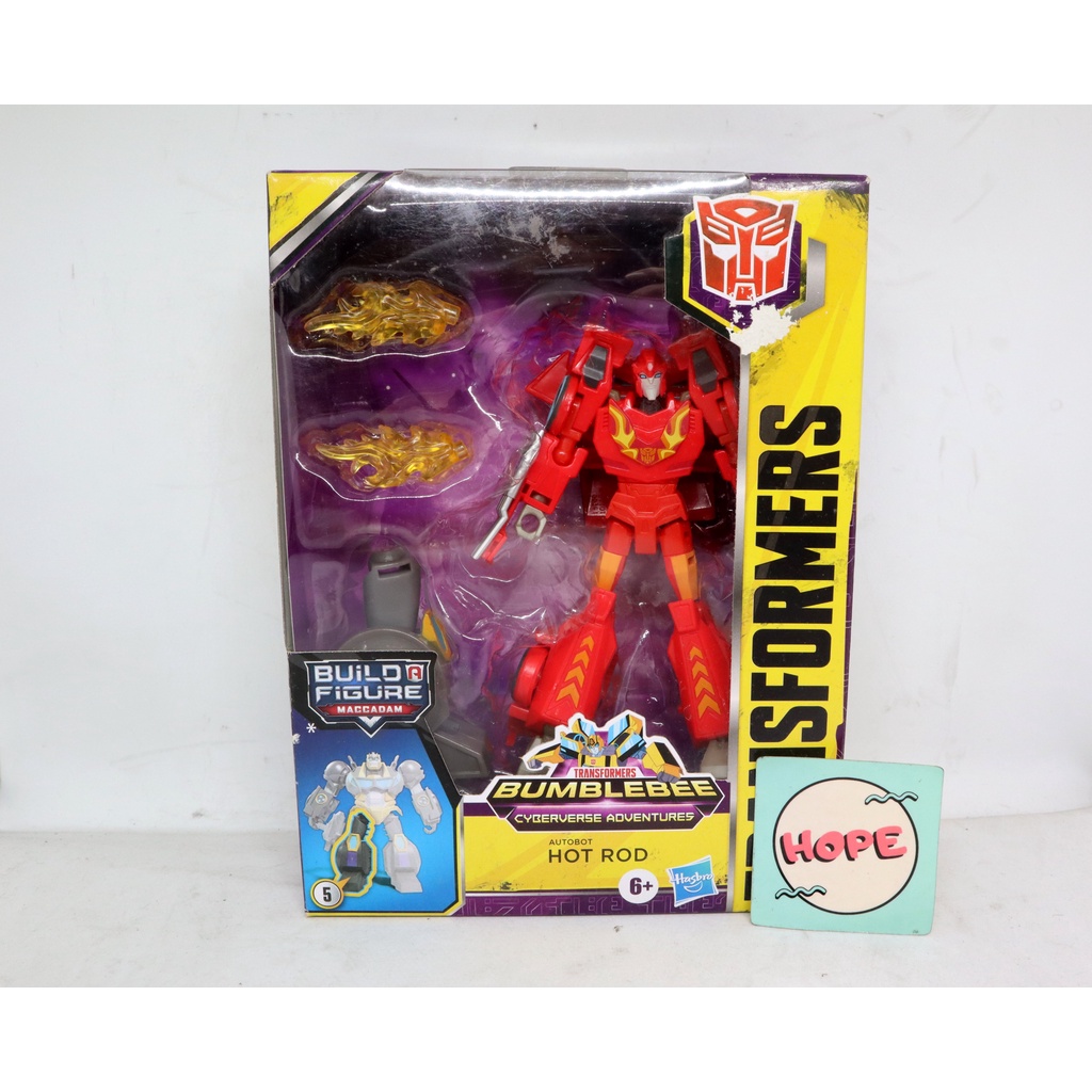 Jual Hasbro Transformers Build a Figure Hot Rod Original Maccadam Parts ...