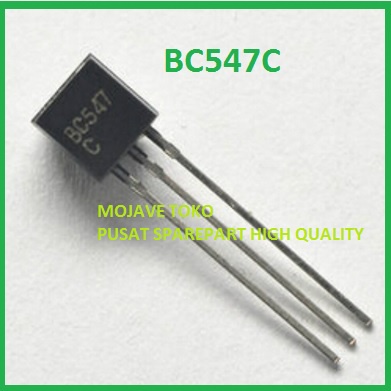 Jual BC547 BC547C Transistor NPN 45V 100mA High Quality | Shopee Indonesia