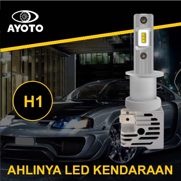 Jual Lampu LED Mobil AYOTO H1 Original (1SET) | Shopee Indonesia