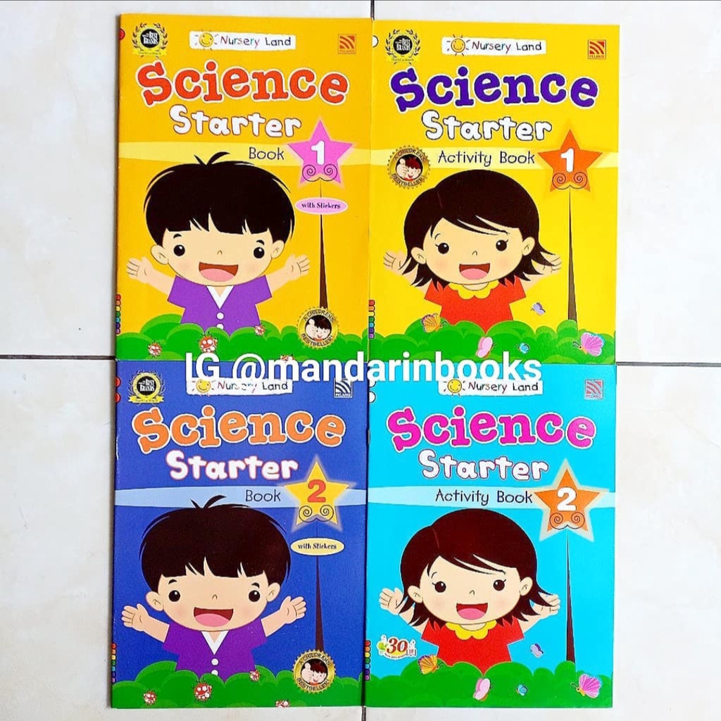 Jual BUKU NURSERY LAND SCIENCE STARTER 1 - 2 (READER & ACTIVITY BOOK ...