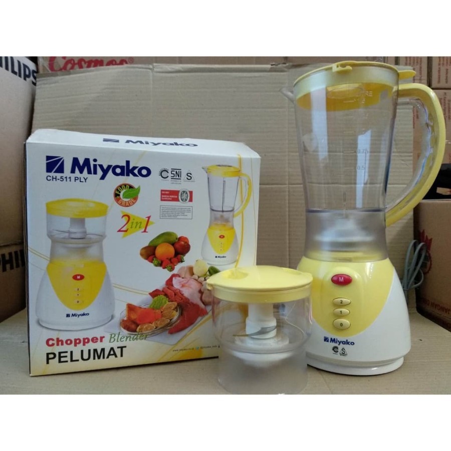 Jual Blender Miyako Ch-511 Ply Chopper Blender 2In1 - Blender Miyako 1. ...