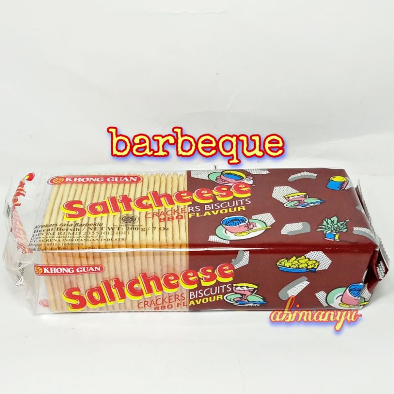 Jual saltcheese crackers keju khong guan 200 gr | Shopee Indonesia