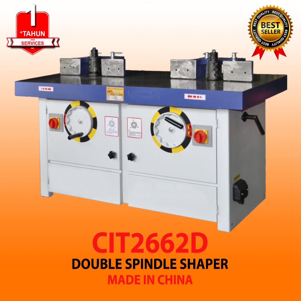 Jual Mesin Serut Kayu Double Spindle Shaper CIT2662D | Shopee Indonesia